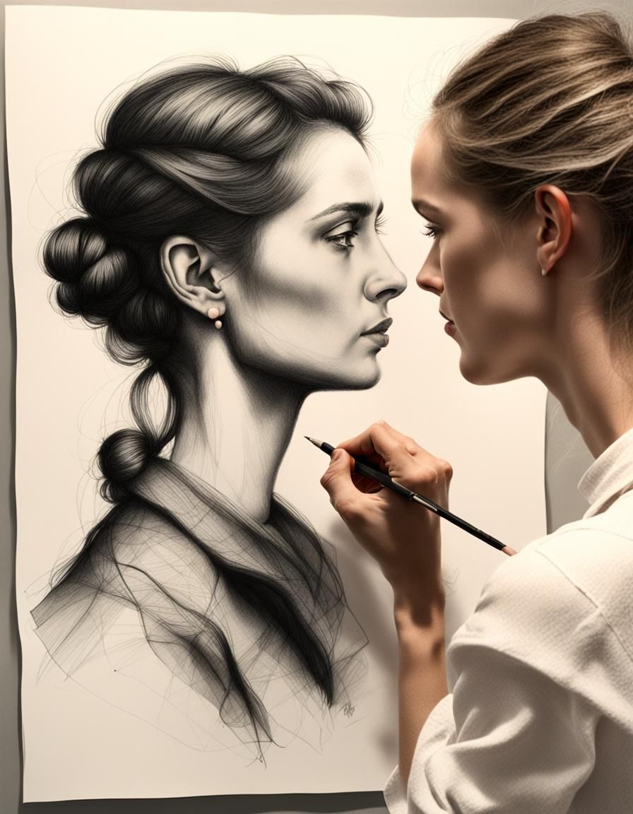 Drawn. - AI Generated Artwork - NightCafe Creator