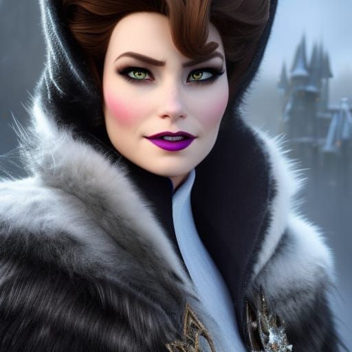 Lady In Fur - AI Generated Artwork - NightCafe Creator