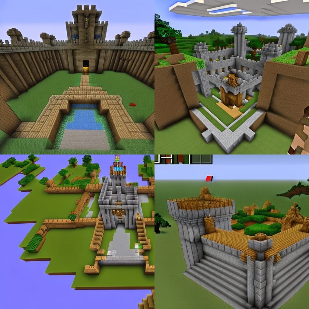 Minecraft test 4 - AI Generated Artwork - NightCafe Creator