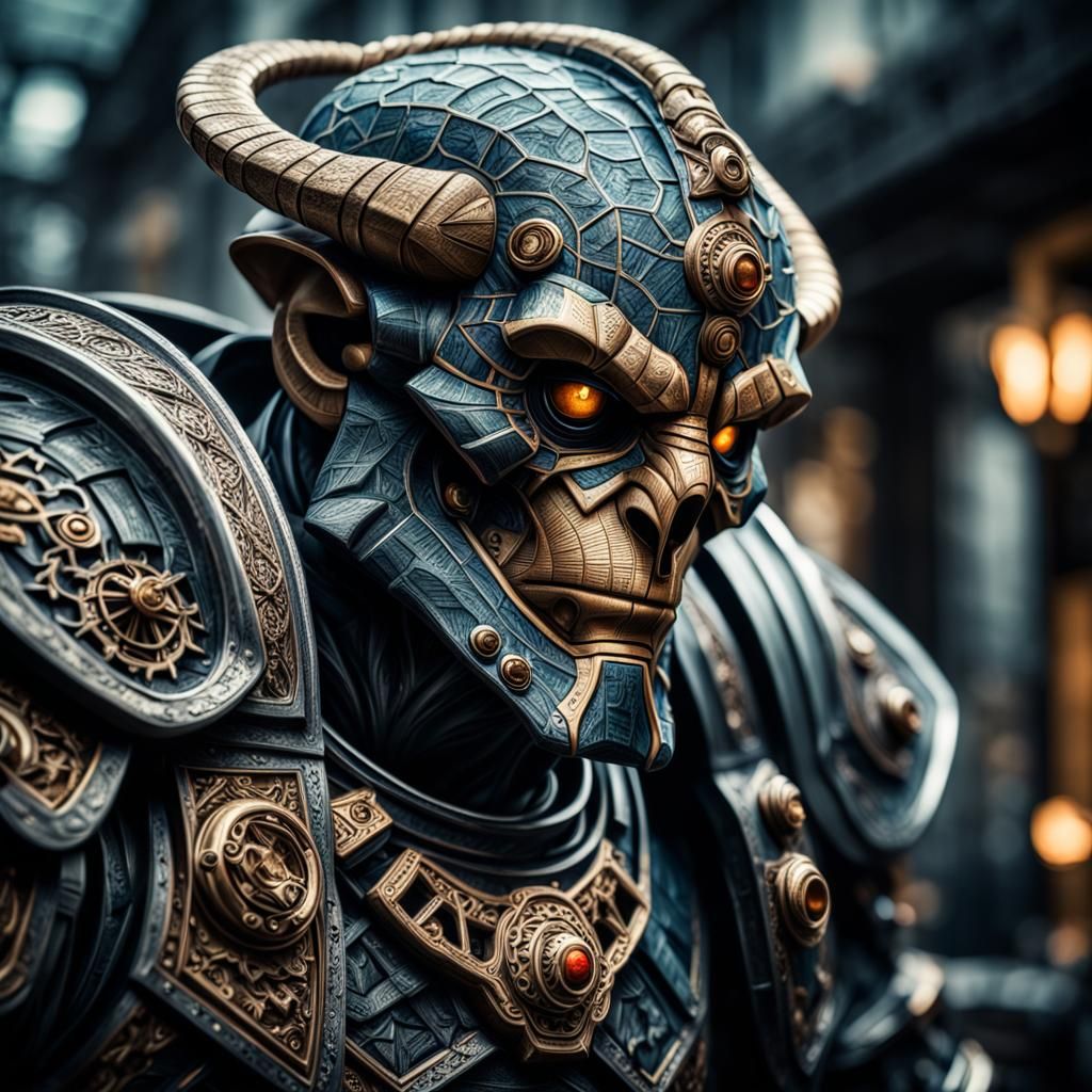 Blue Beast - AI Generated Artwork - NightCafe Creator