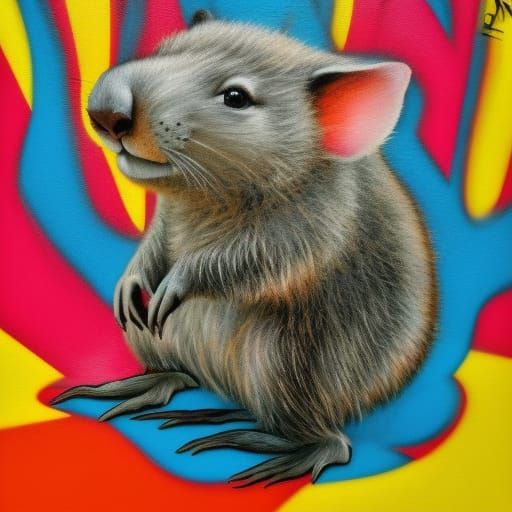 Wombat - AI Generated Artwork - NightCafe Creator