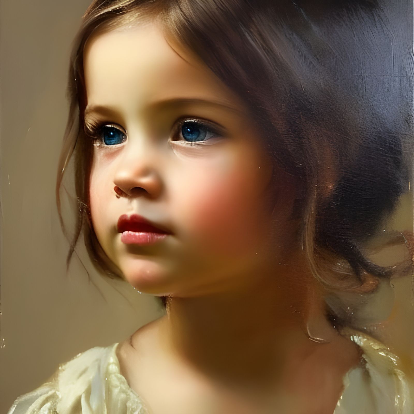 Portrait of adorable baby - AI Generated Artwork - NightCafe Creator
