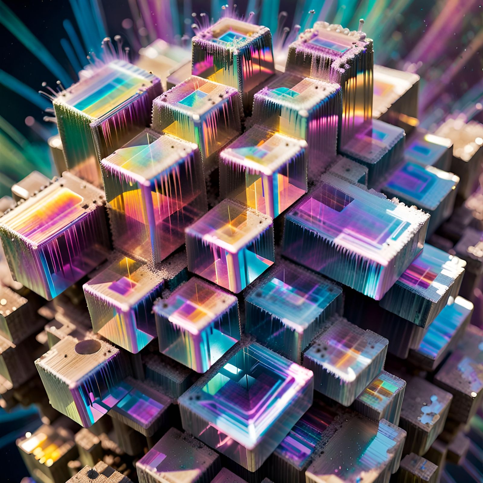 Abstract geometric psy-art 26feb24 - AI Generated Artwork - NightCafe ...