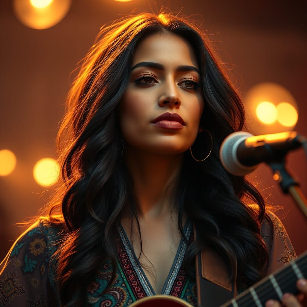 Gypsy singer 3 - Exotic Singer Performs with Passionate Exp...