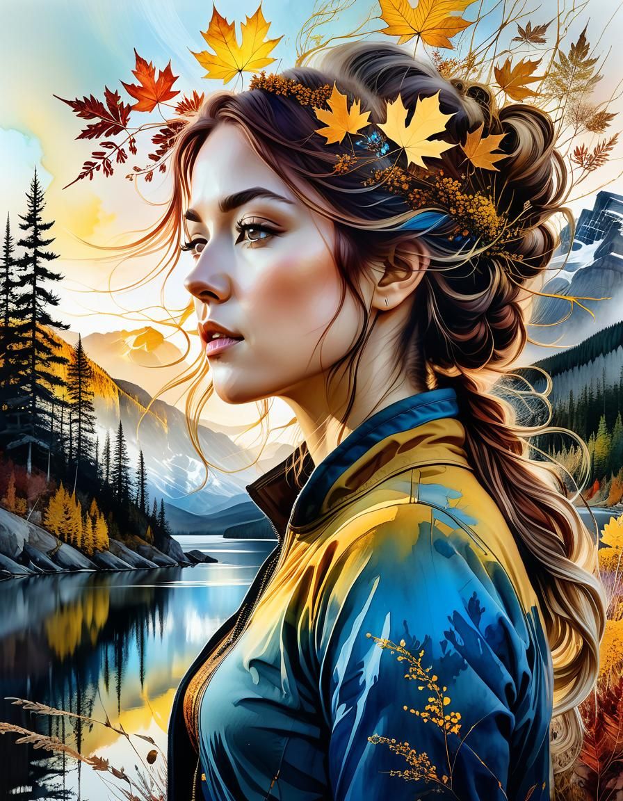 Autumn - AI Generated Artwork - NightCafe Creator