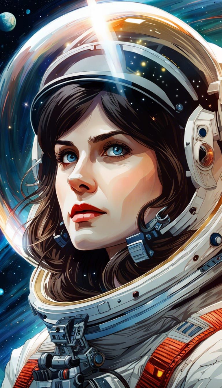 Alex Astronaut - AI Generated Artwork - NightCafe Creator