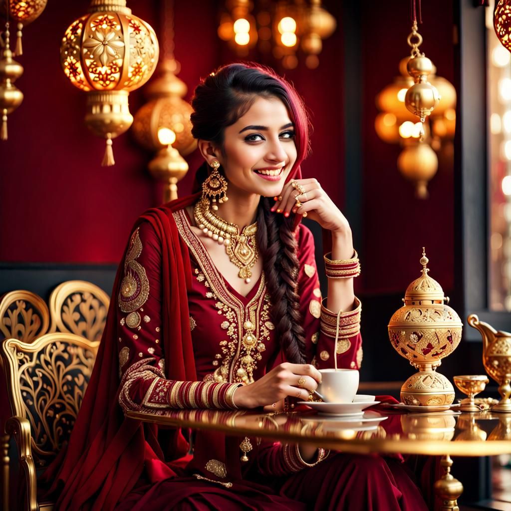 Pakistani girl 2 - AI Generated Artwork - NightCafe Creator