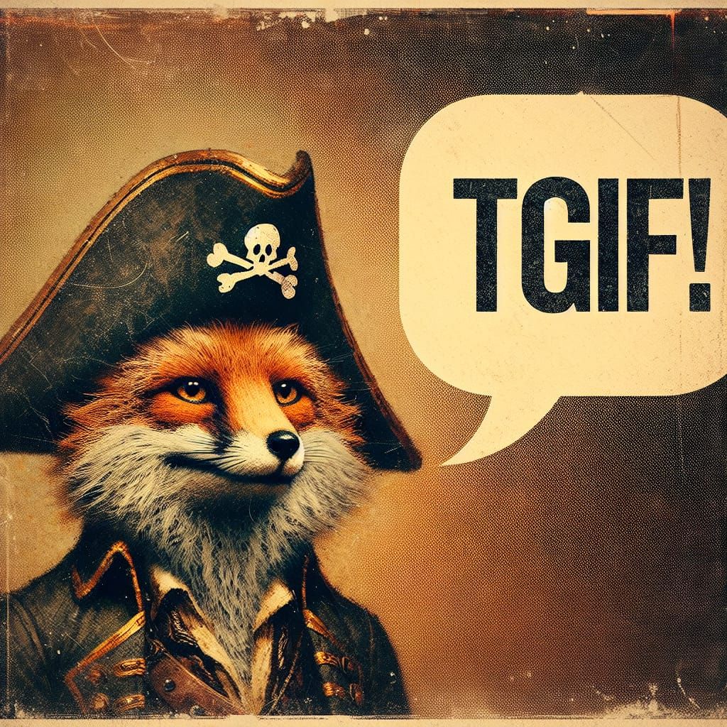 Friday fox - AI Generated Artwork - NightCafe Creator