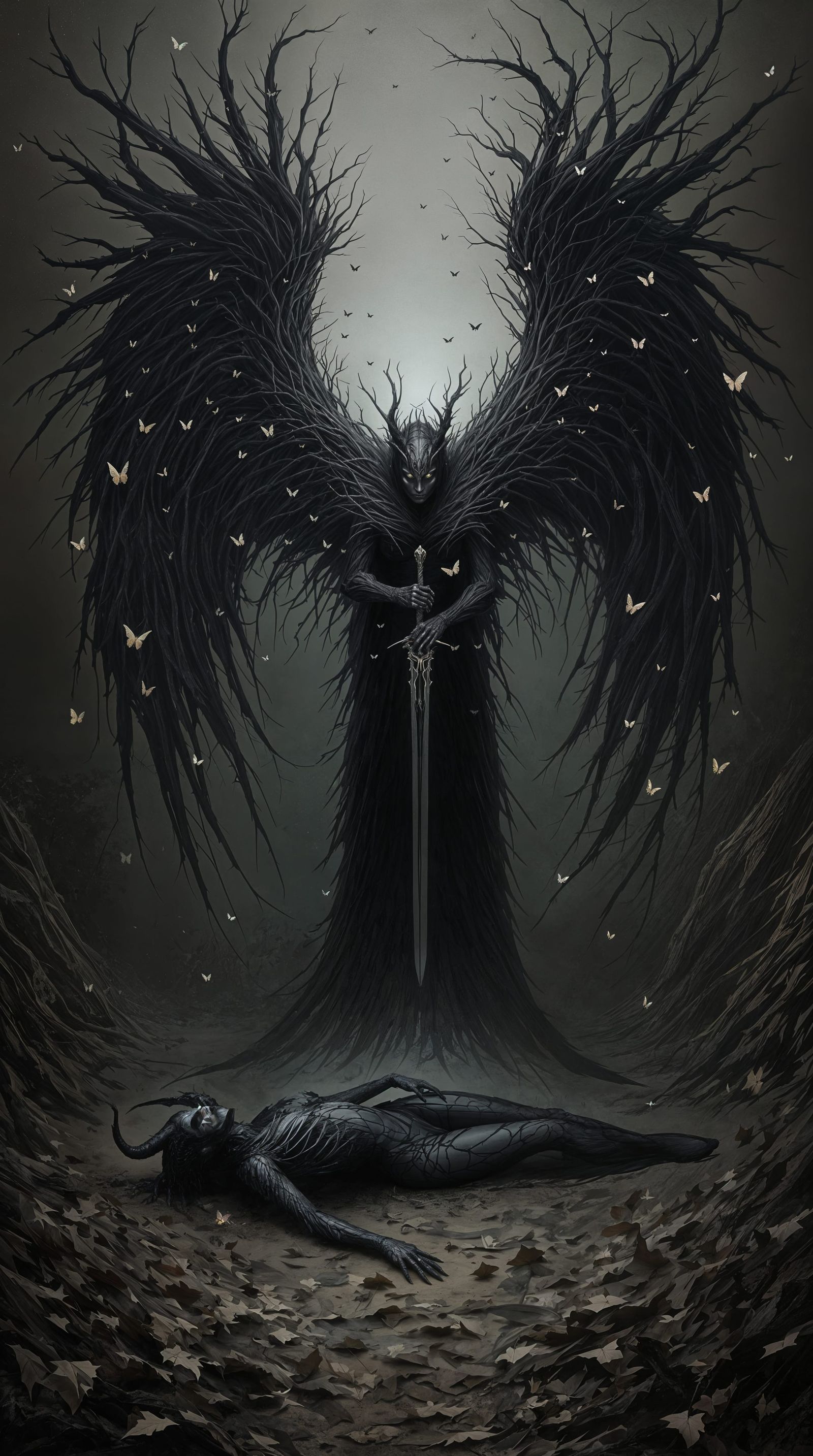 Lament of the Thornwing Angel - Dark Fantasy Angel Dominates...