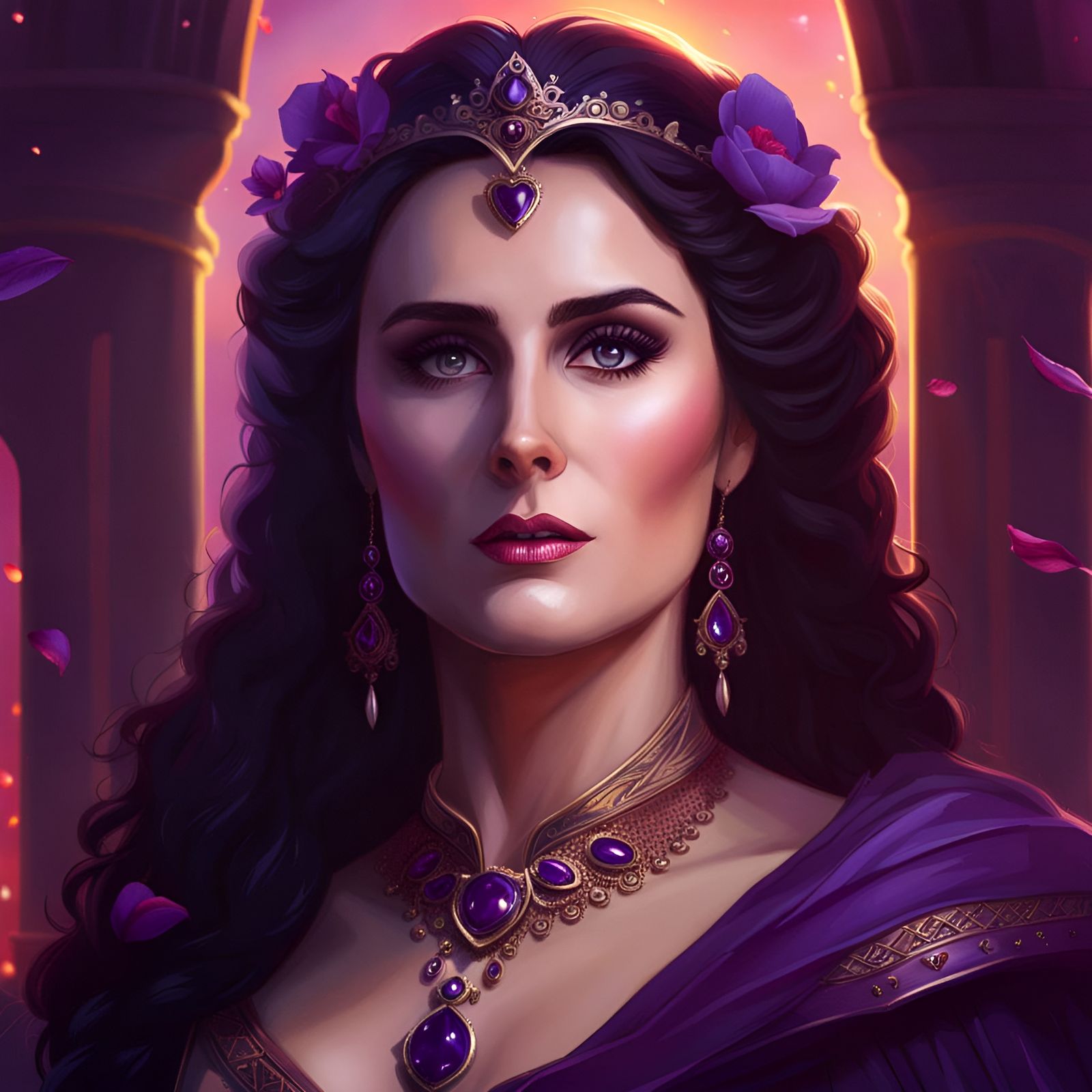 Queen of Love - AI Generated Artwork - NightCafe Creator