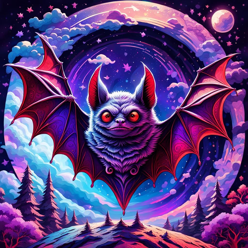 Giant Bat - AI Generated Artwork - NightCafe Creator