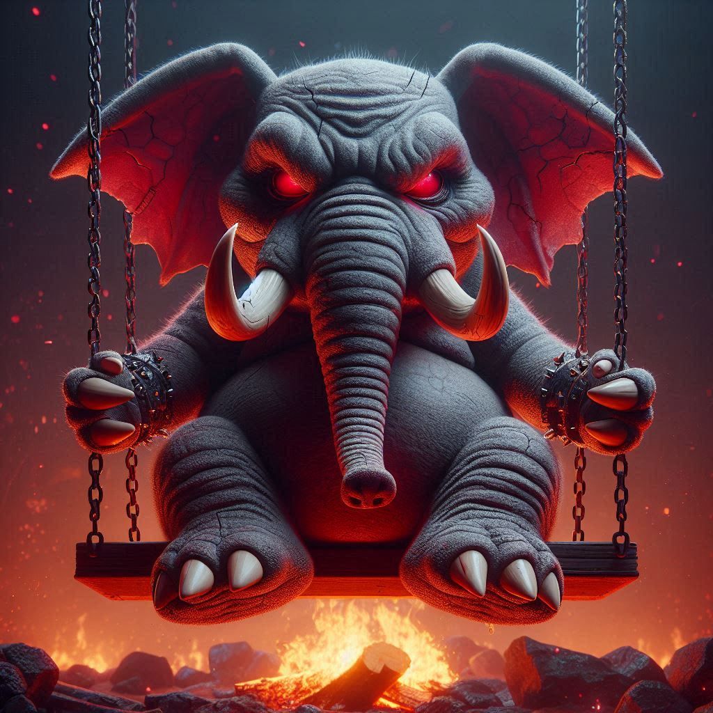 Hell.ephant - AI Generated Artwork - NightCafe Creator