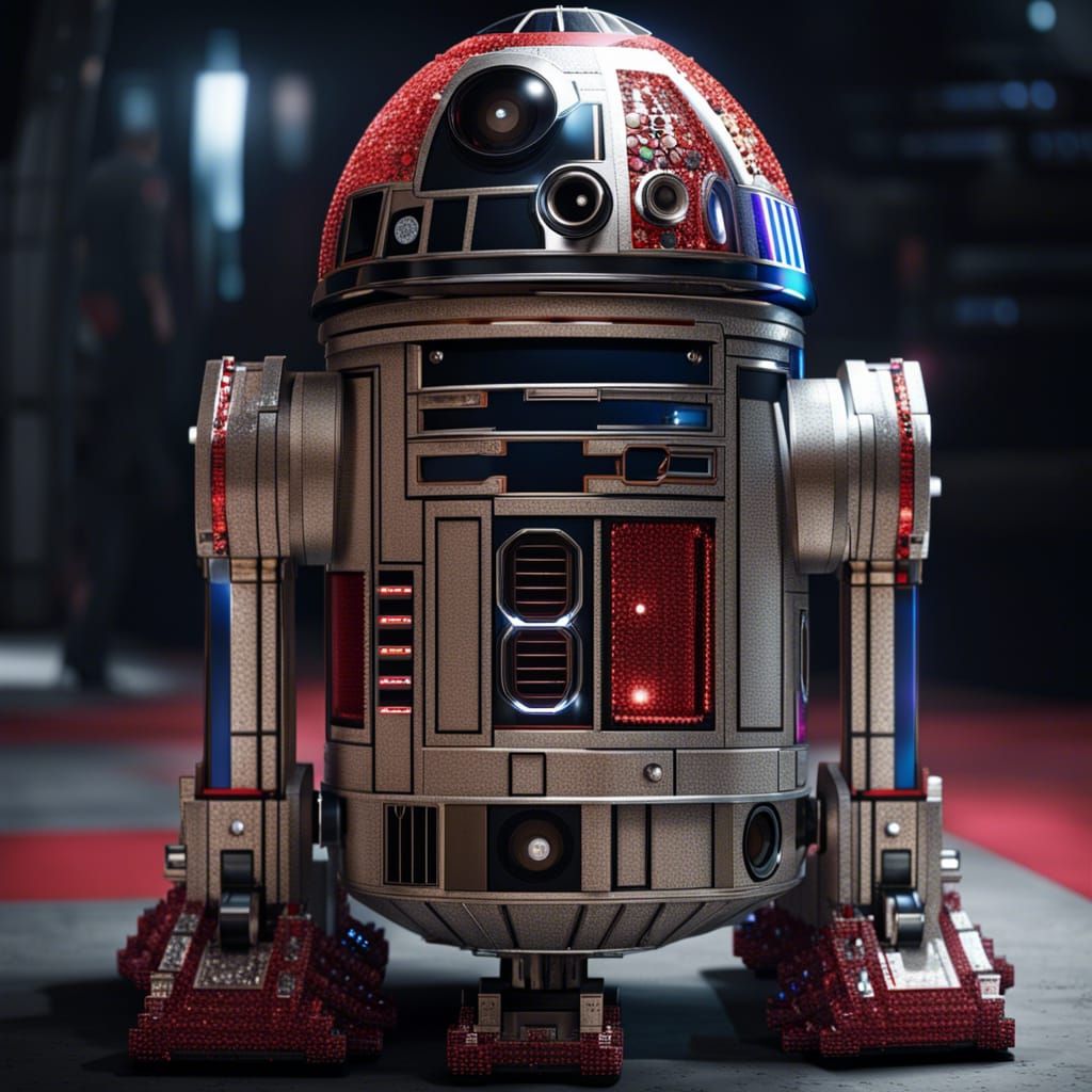 R5-D4 droid, droiding around - AI Generated Artwork - NightCafe Creator
