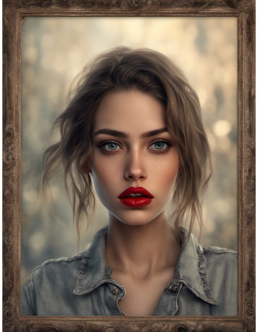 Potrait of Beauty - AI Generated Artwork - NightCafe Creator