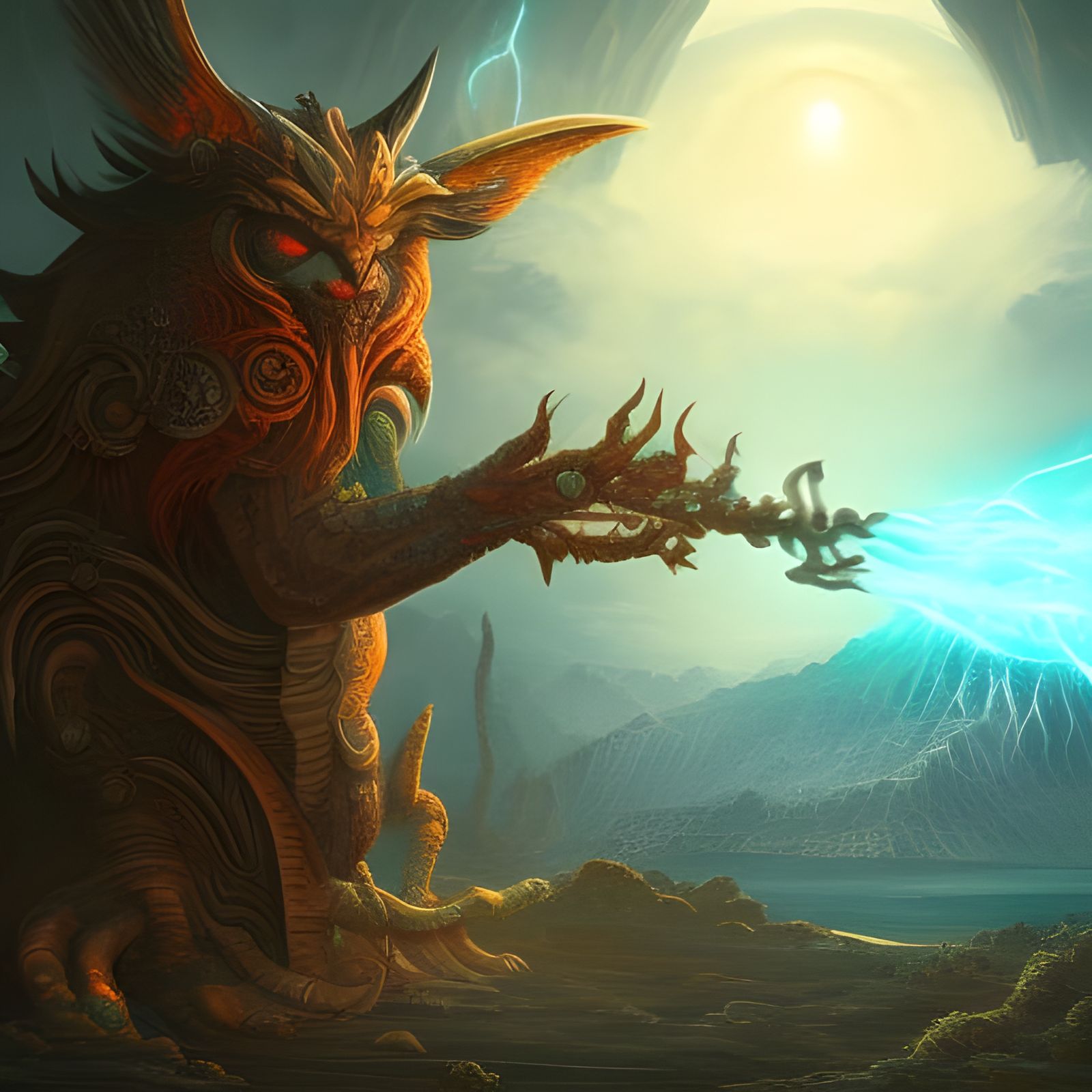 Elemental Wizards - AI Generated Artwork - NightCafe Creator