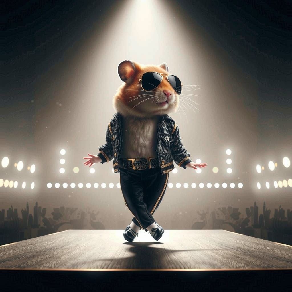 Hamster dances like Elvis Presley - Hamster dances like Elvi...