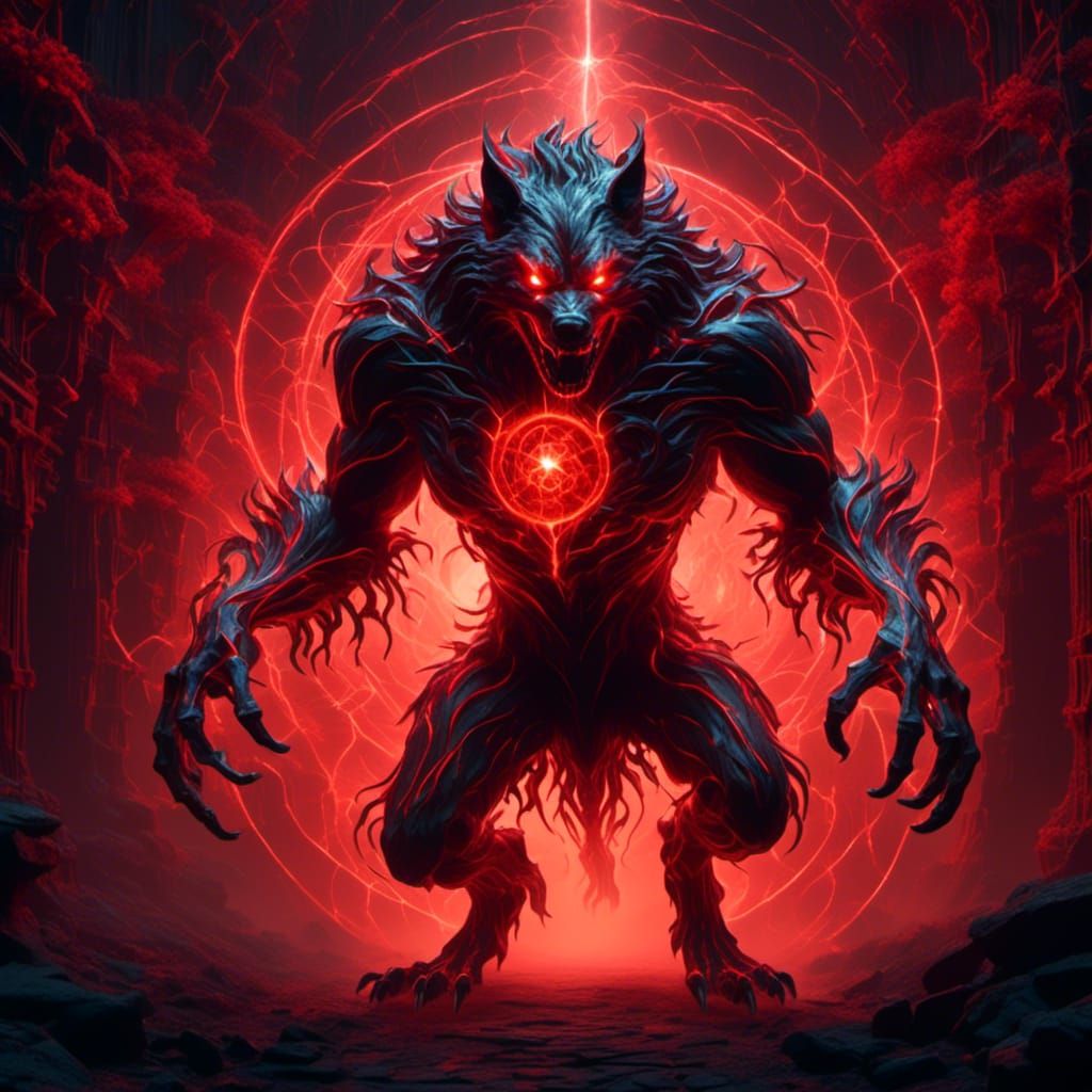 Werewolf - AI Generated Artwork - NightCafe Creator