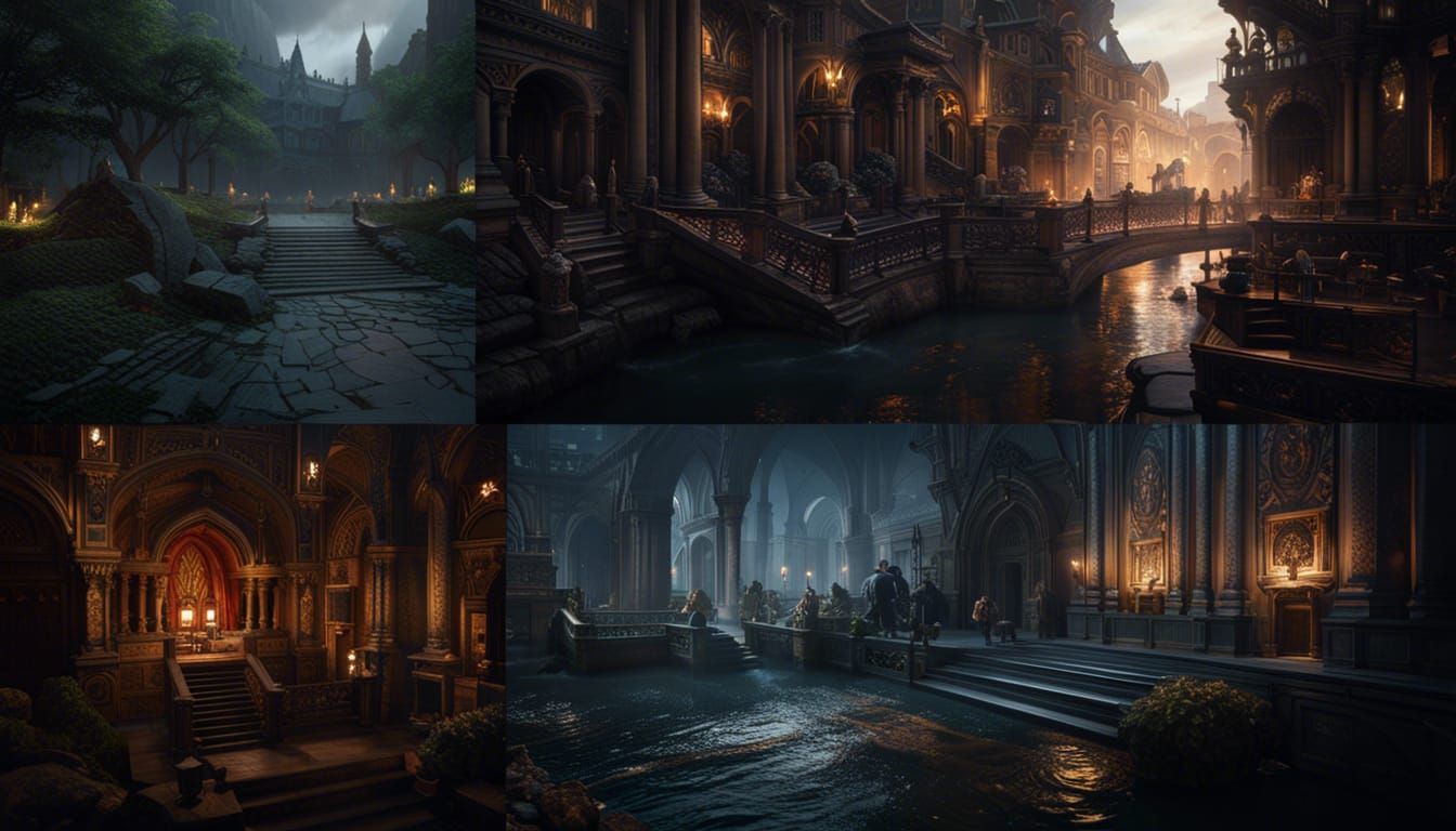 Spooky ambience - AI Generated Artwork - NightCafe Creator