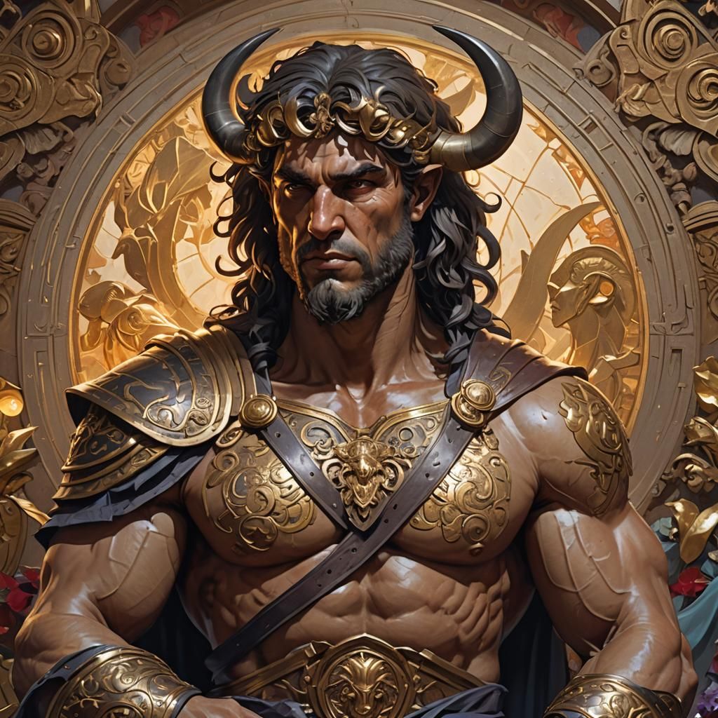 Theseus, founder of Athens, slayer of the minotaur. - AI Generated ...