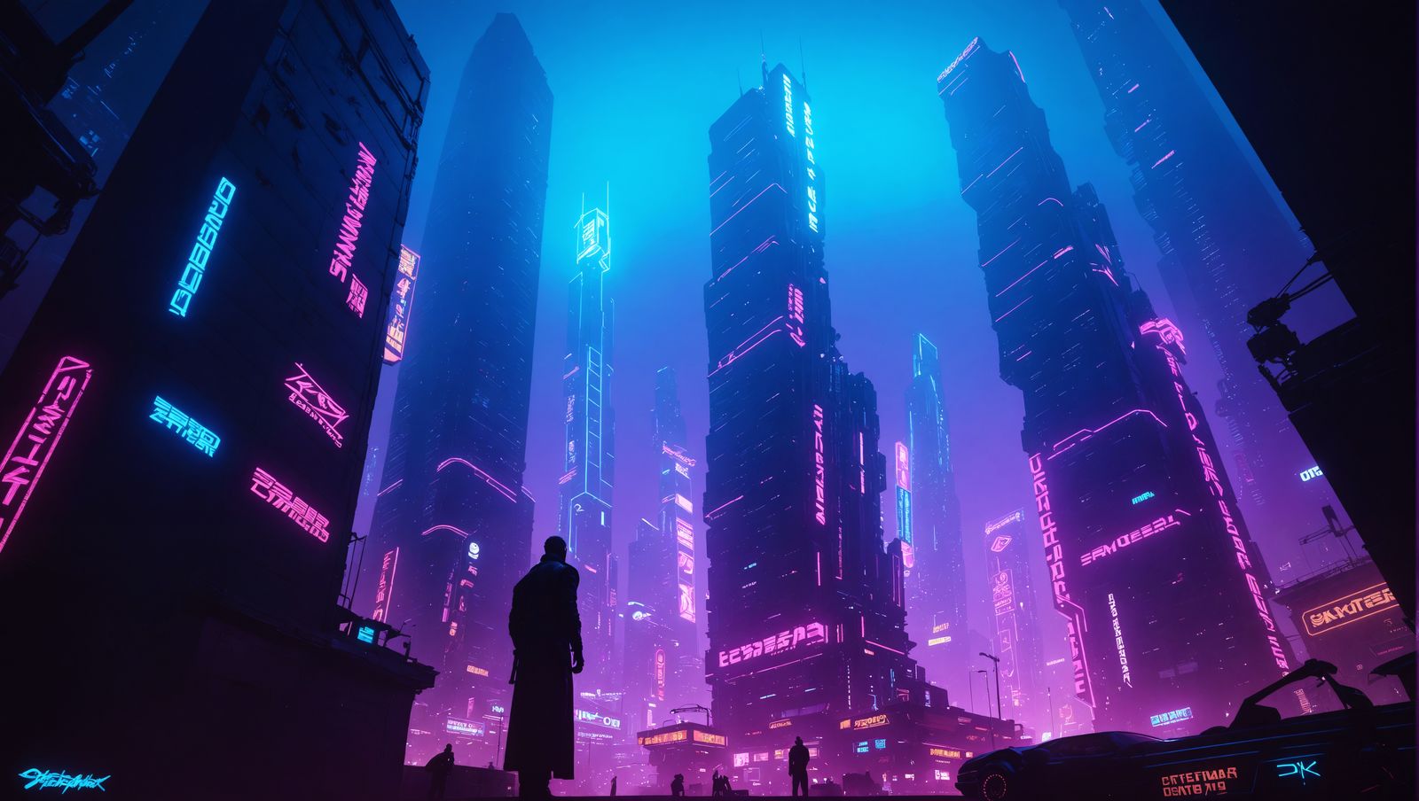 Glowing Orbital Casino in Cyberpunk 2099 Neon Land... - AI Art