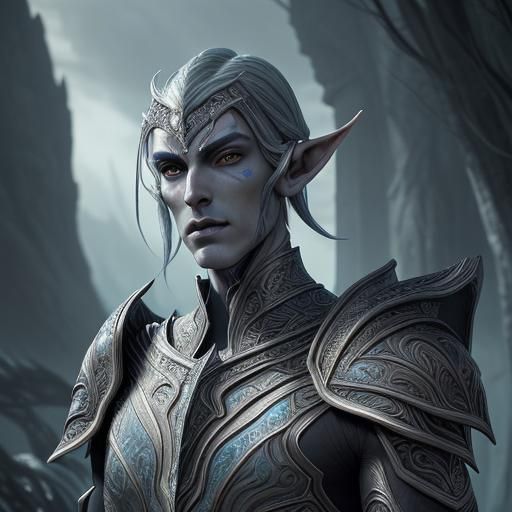 Altmer male, elder scrolls high elf - AI Generated Artwork - NightCafe ...