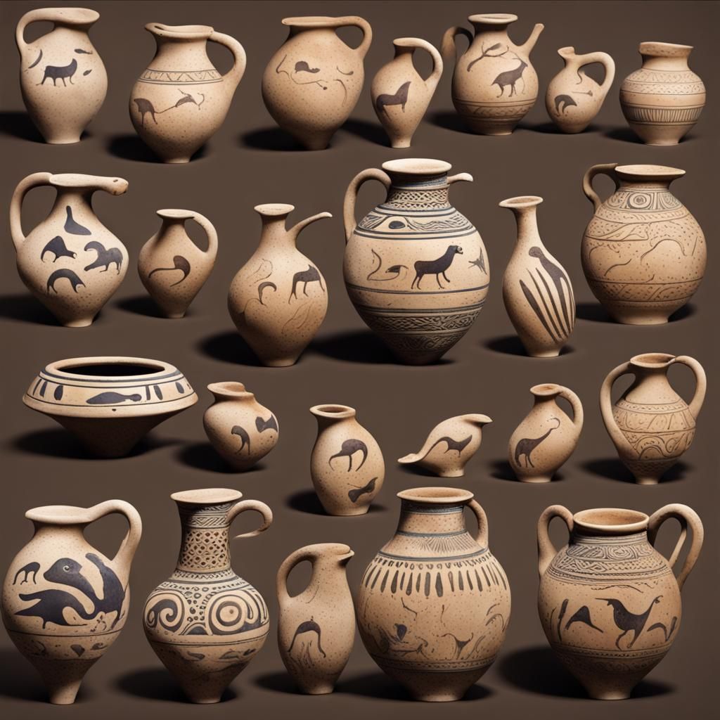 Pottery - AI Generated Artwork - NightCafe Creator