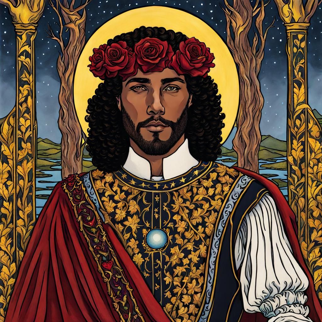 ((The Lover:1.3) (male) (tarot Card:)) by Jay R. Rivers - AI Generated ...