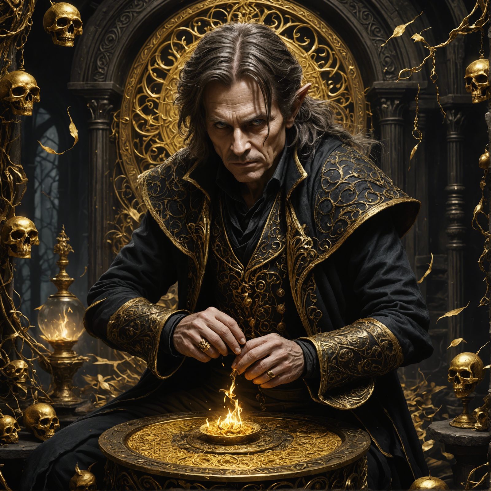 Rumpelstiltskin II: creative upscale - AI Generated Artwork - NightCafe ...