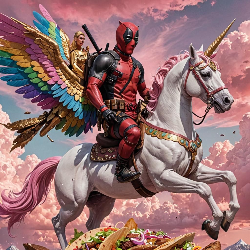 Deadpool - AI Generated Artwork - NightCafe Creator