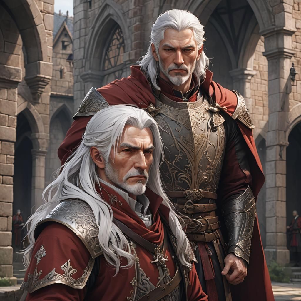 Aegon iii and Viserys ii - AI Generated Artwork - NightCafe Creator