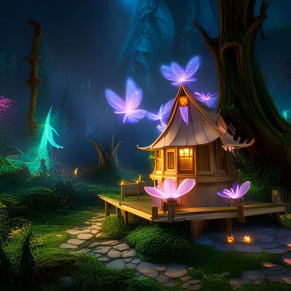 In forest nooks - AI Generated Artwork - NightCafe Creator