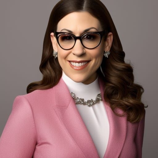 alyssa milano as Amy Farrah Fowler - AI Generated Artwork - NightCafe ...