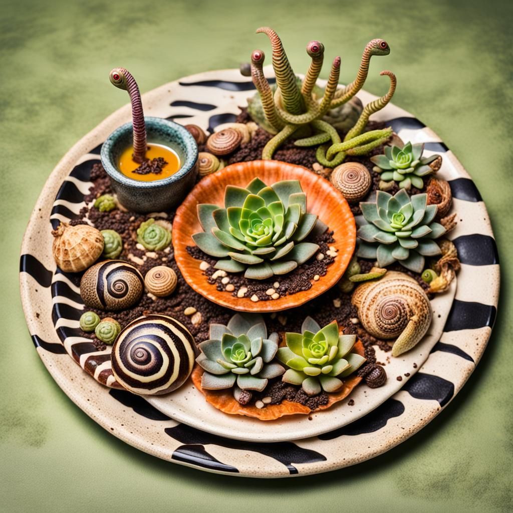 Alien dinner - AI Generated Artwork - NightCafe Creator