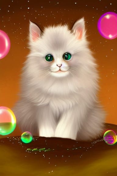 Fluffy - AI Generated Artwork - NightCafe Creator