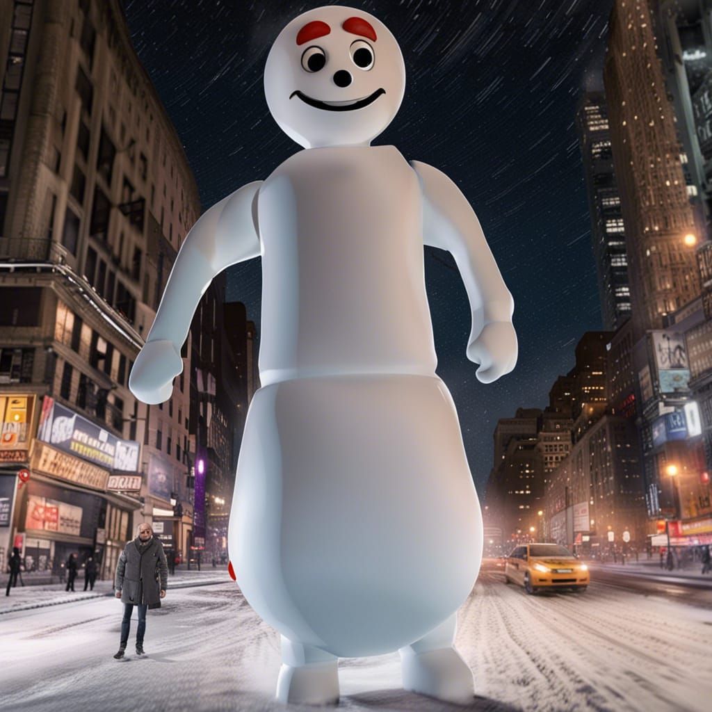 Frosty The Snowman - AI Generated Artwork - NightCafe Creator