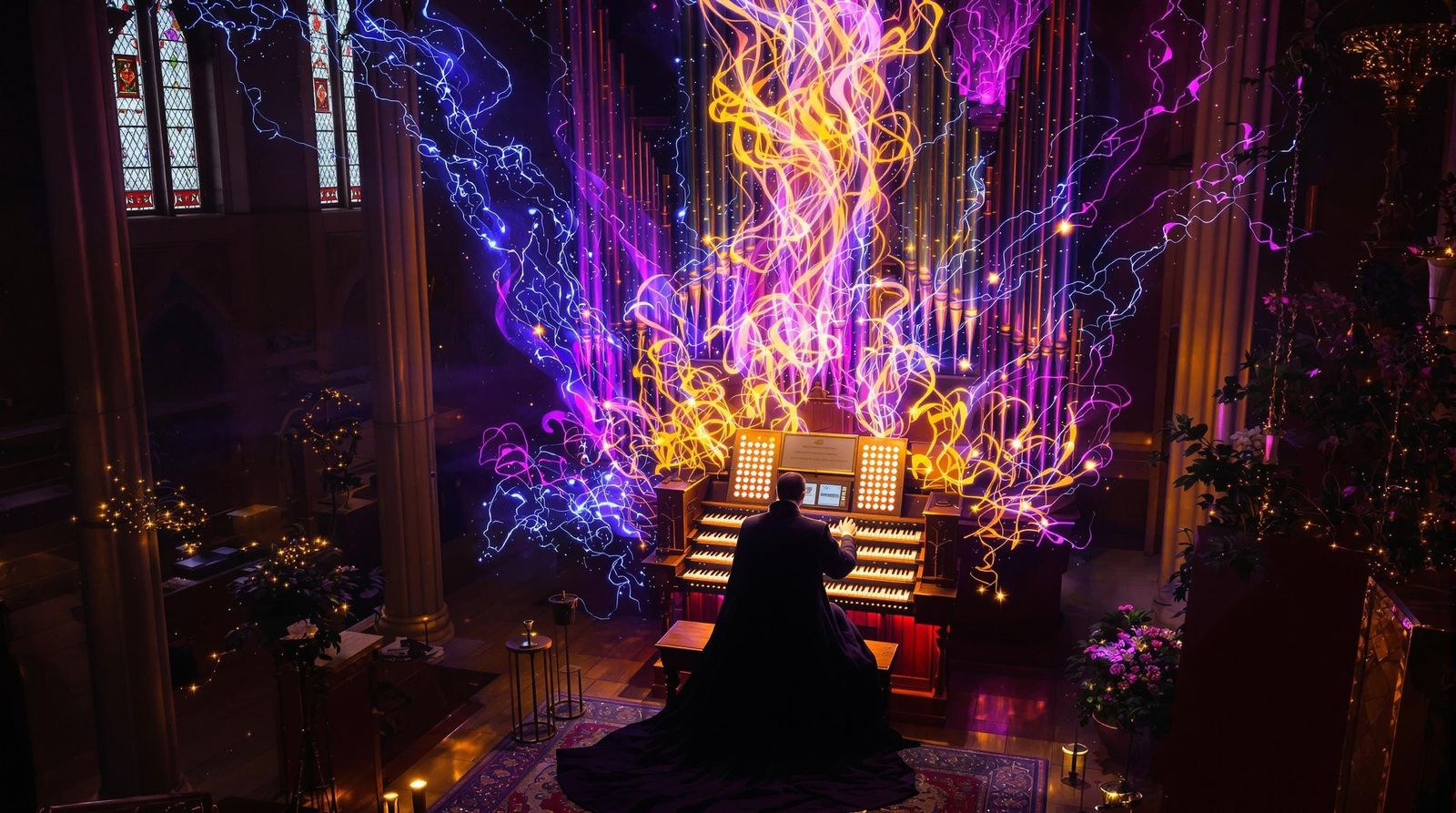 Magical church organ - Dark Magician Plays Grand Church Orga...