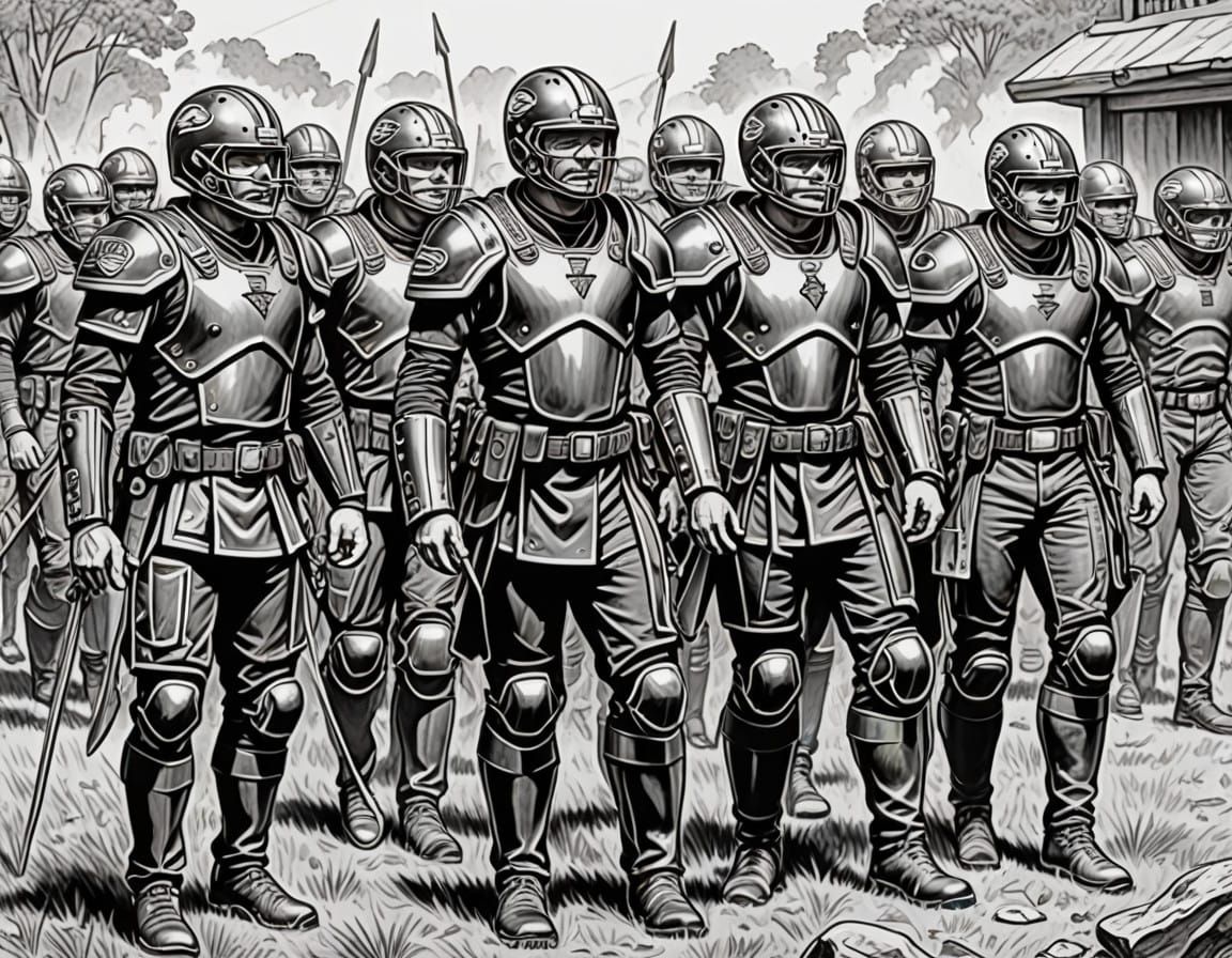 Commanders against the Chiefs and the Chiefs lose 0-40.Black and white ...