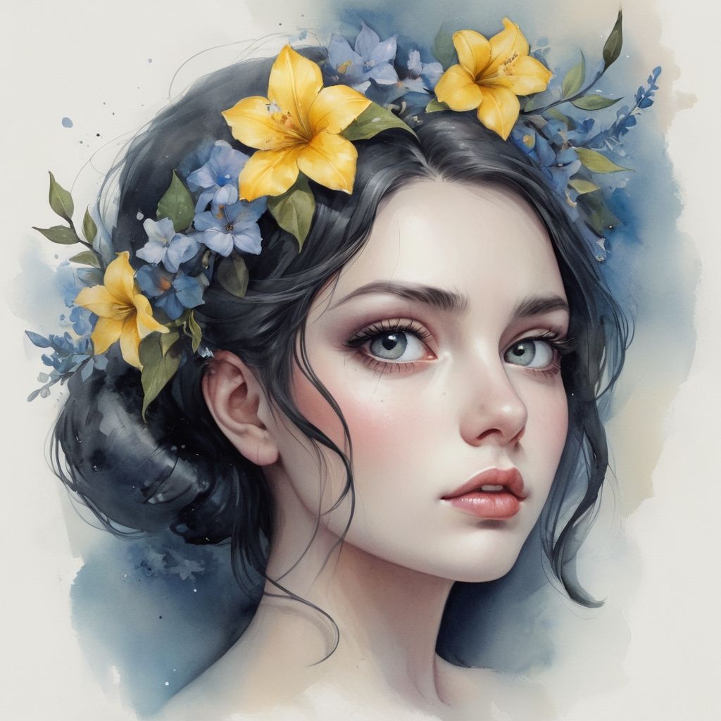 Beauty Portrait - AI Generated Artwork - NightCafe Creator