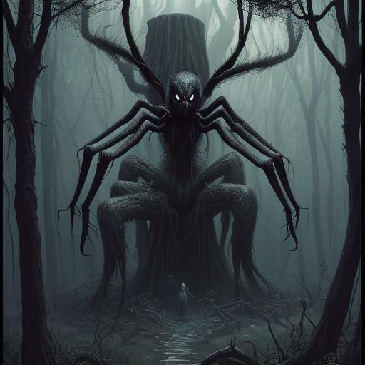 Spider God - AI Generated Artwork - NightCafe Creator
