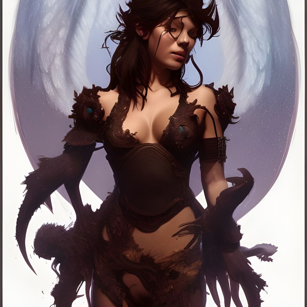 Hellhound fairy - AI Generated Artwork - NightCafe Creator
