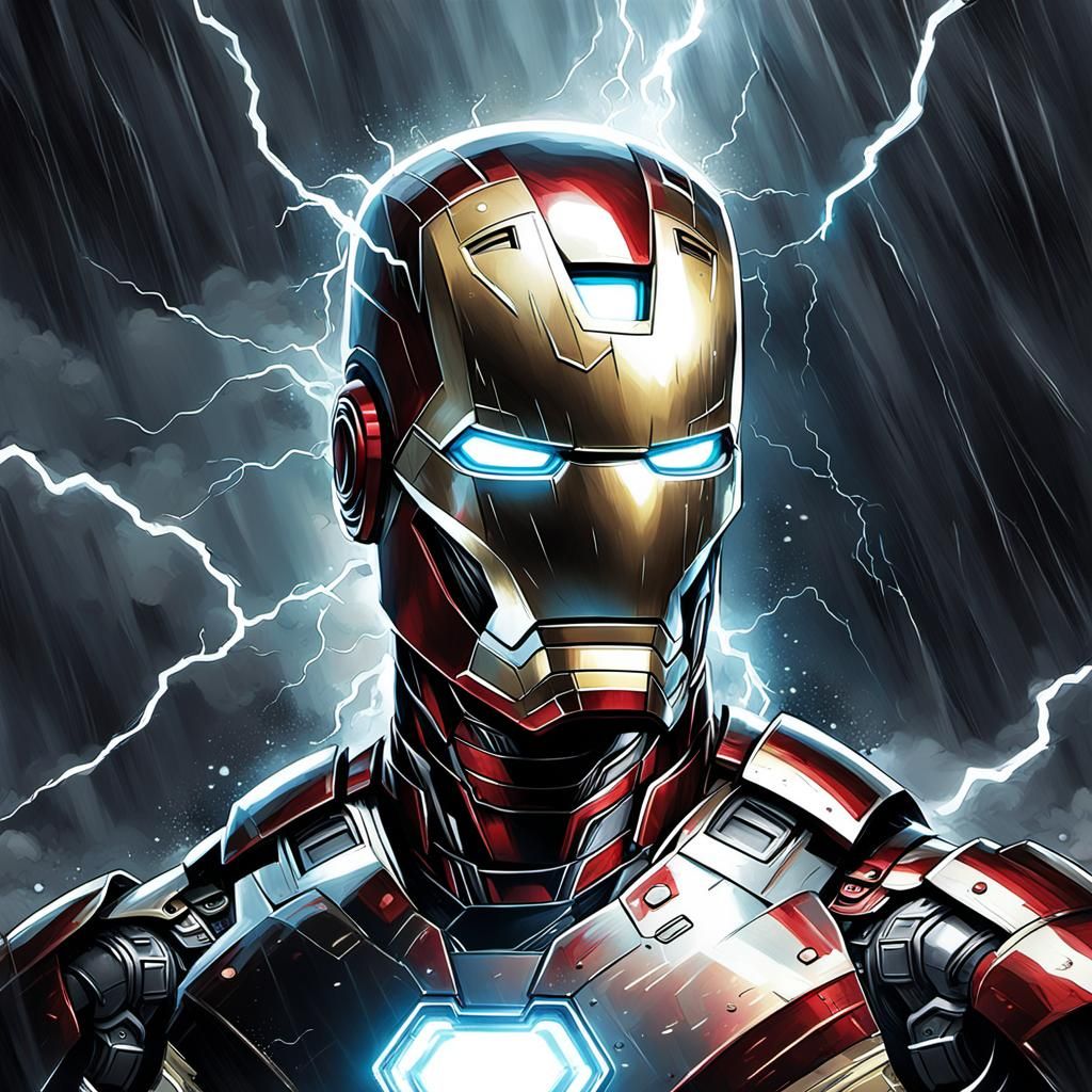 IRON MAN - AI Generated Artwork - NightCafe Creator