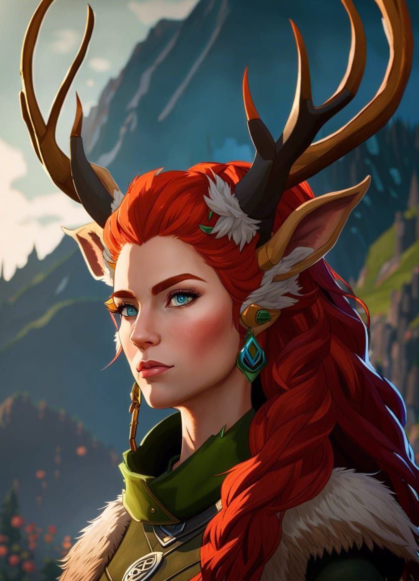 Kitha the Ranger III - AI Generated Artwork - NightCafe Creator