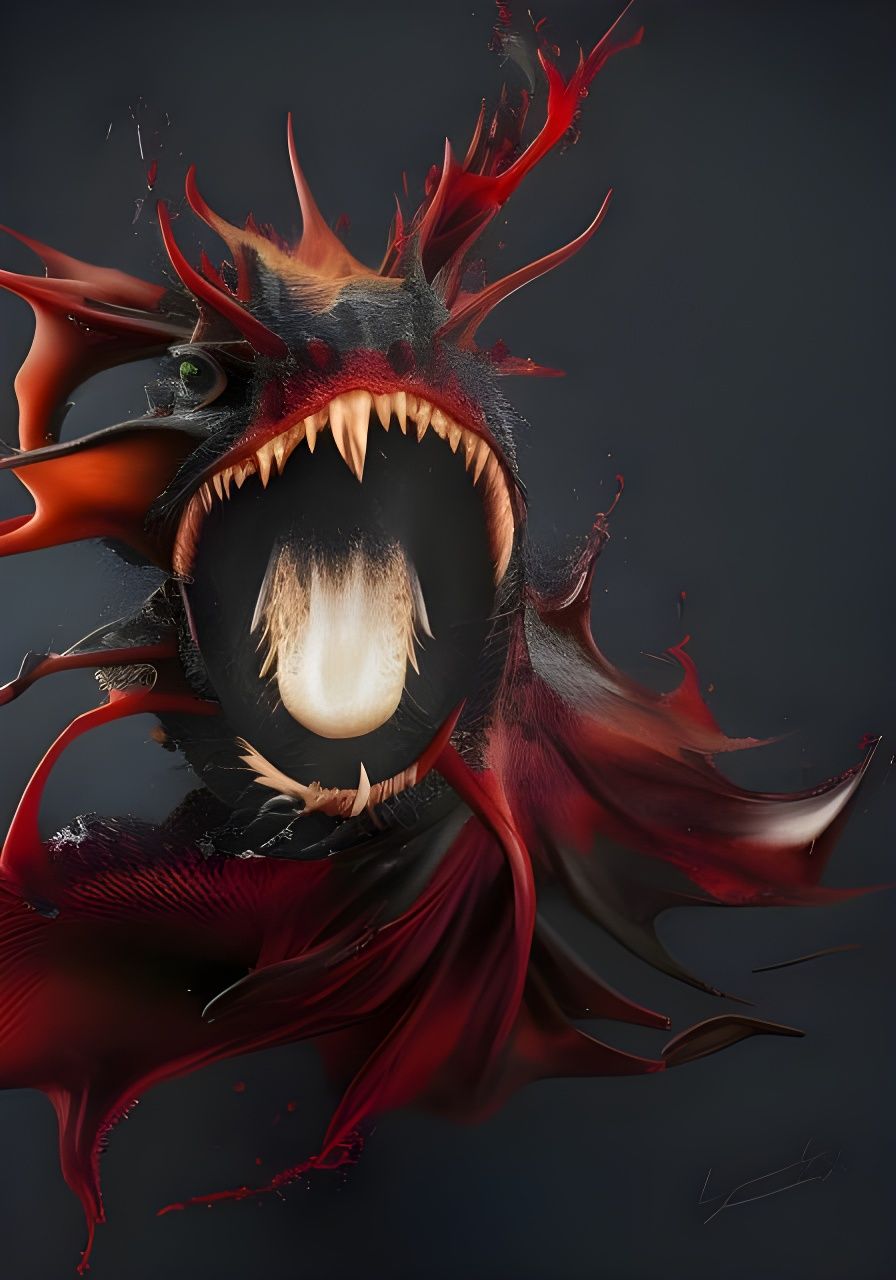 🩸🔥Hell Demon🩸🔥 - AI Generated Artwork - NightCafe Creator