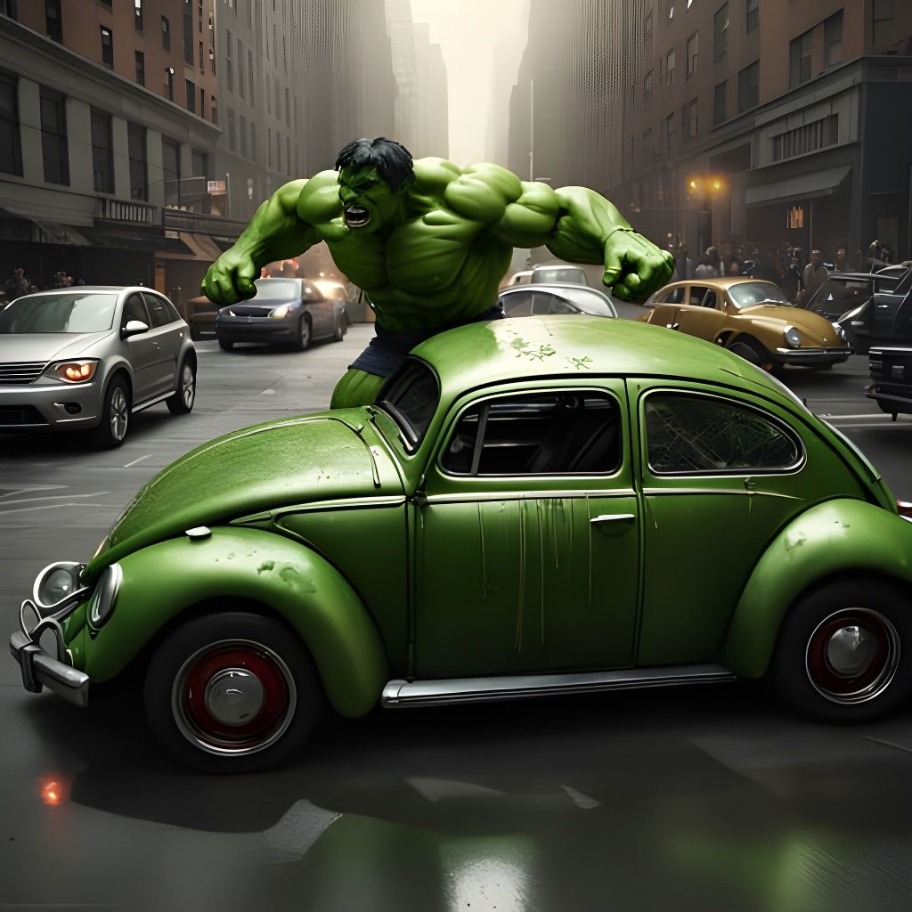 The Hulk - AI Generated Artwork - NightCafe Creator