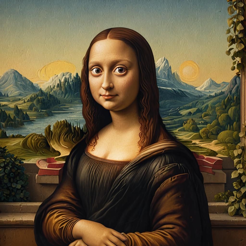 👀 'Mona Lisa' - AI Generated Artwork - NightCafe Creator