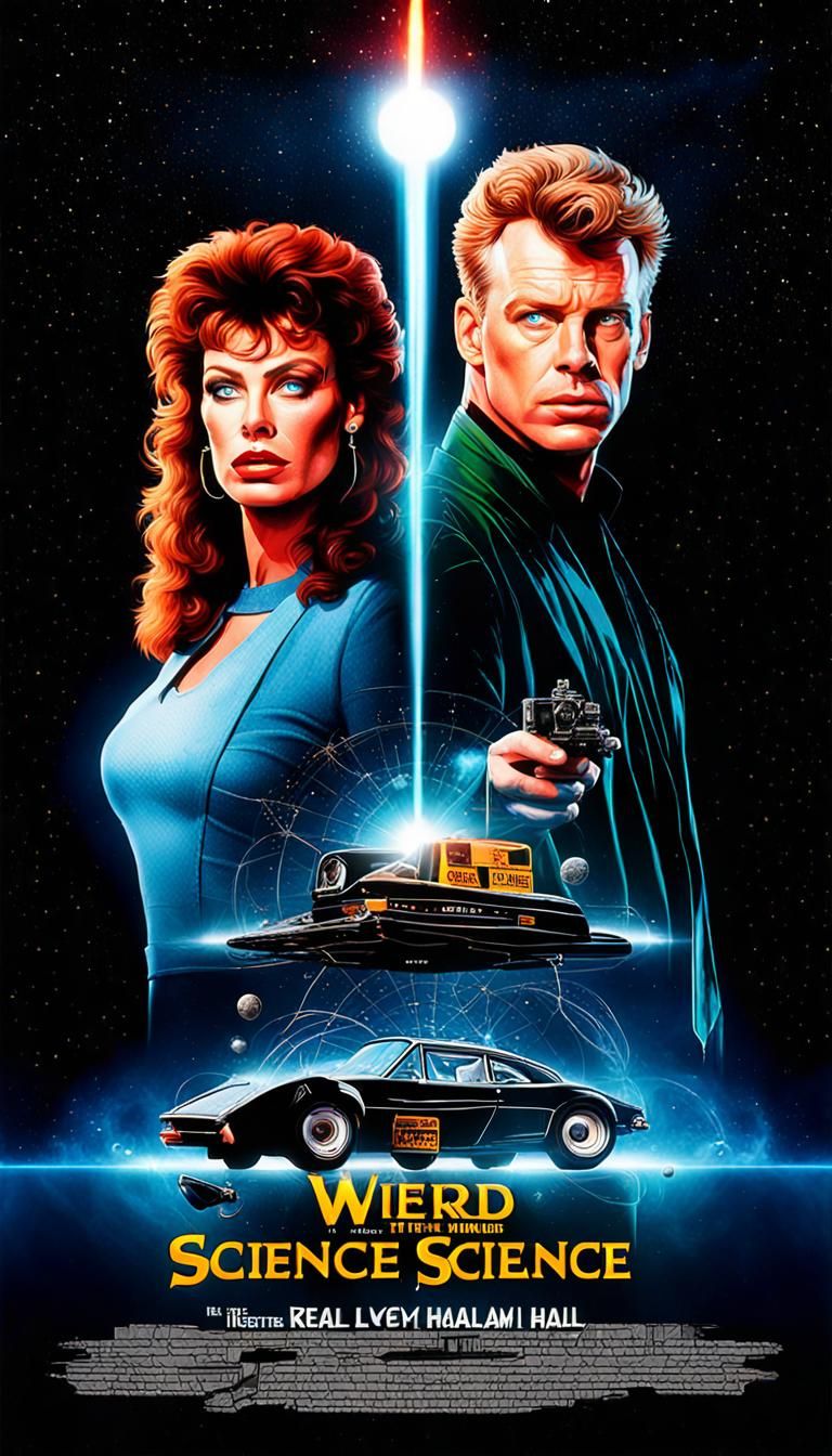 Movie poster for the remake of 'Wierd Science' with Kelly LeBrock and ...