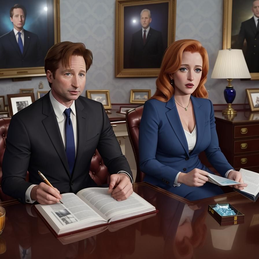 Agents Mulder and Scully are investigating the disappearance of ...