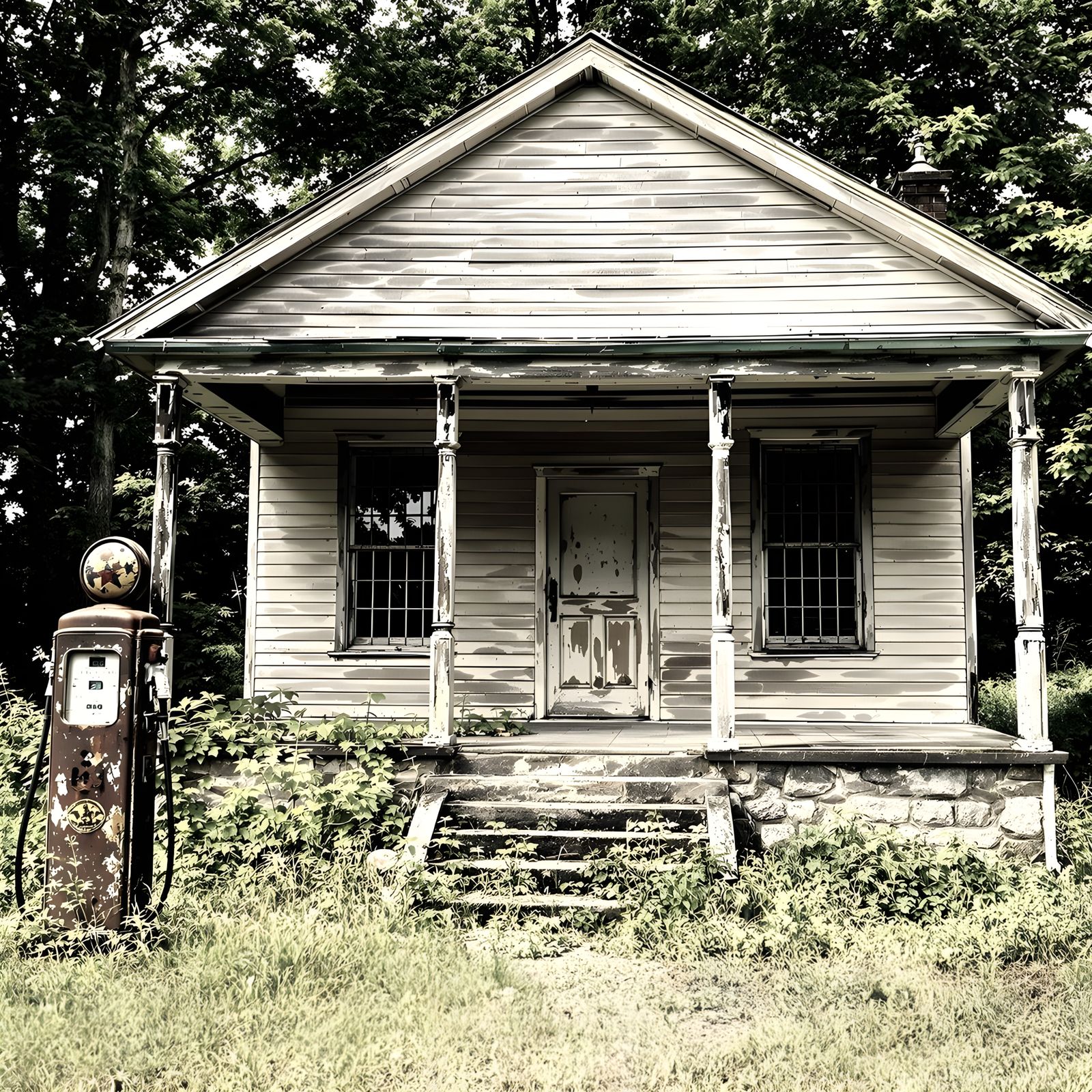 "Abandon Shotgun Shack" The decaying confederate soldiers ghosts still ...