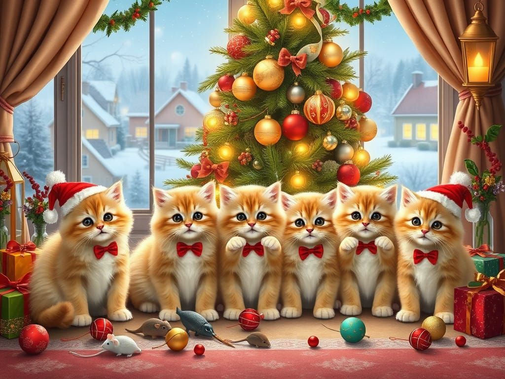 Christmas Ragdoll Family Gathering - Christmas Ragdoll Famil...