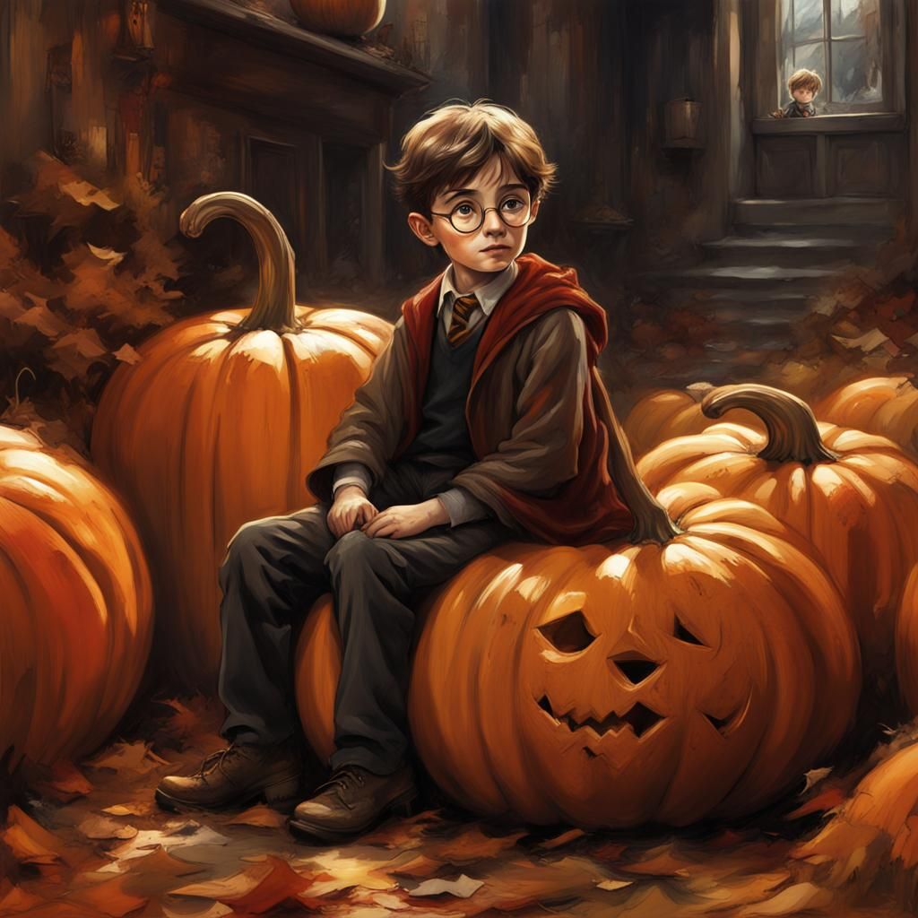 Little Harry Potter - AI Generated Artwork - NightCafe Creator